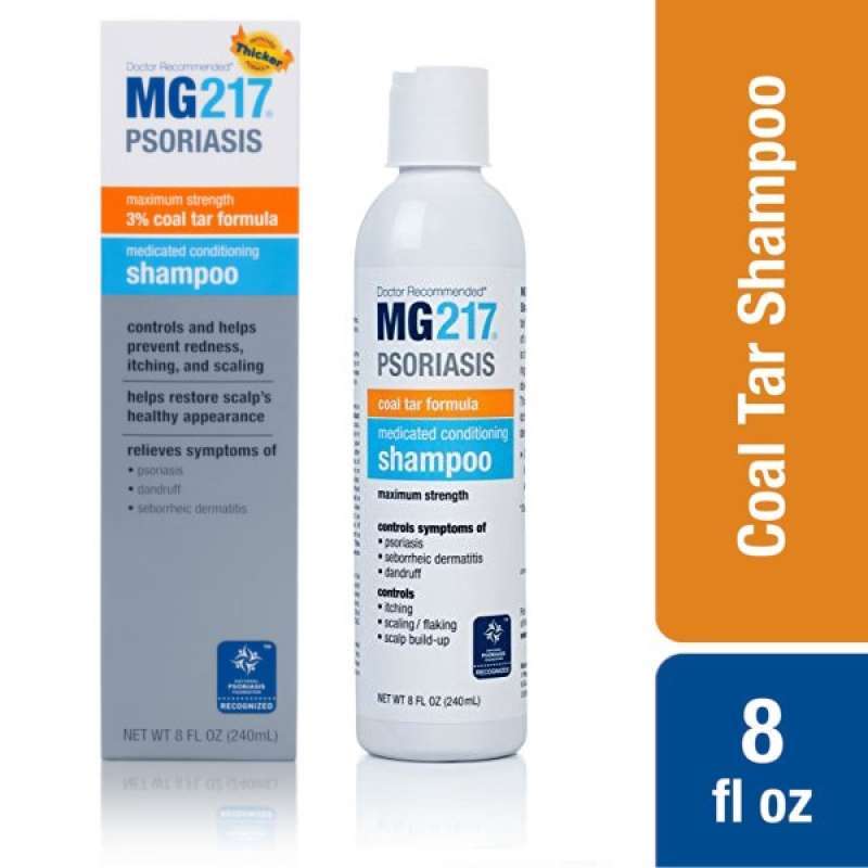 Jual MG217 Psoriasis Medicated Conditioning 3% Coal Tar Shampoo di ...