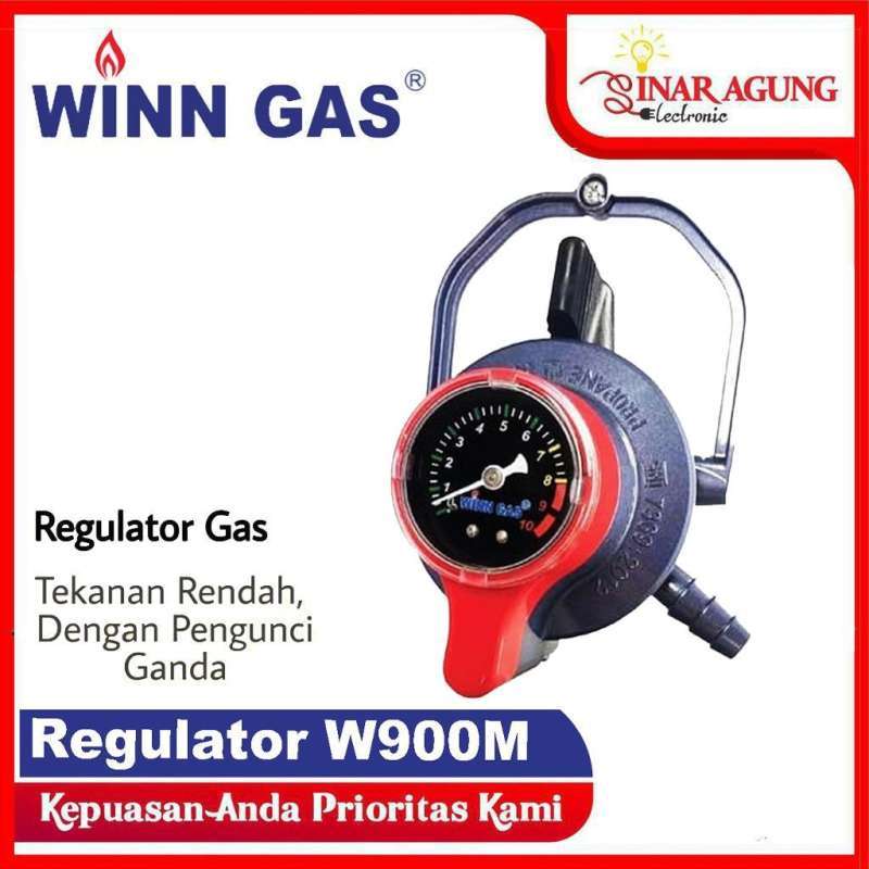 Jual WINN GAS REGULATOR TRIPLE LOCK W900M / W-900M / W900 - ORIGINAL di ...