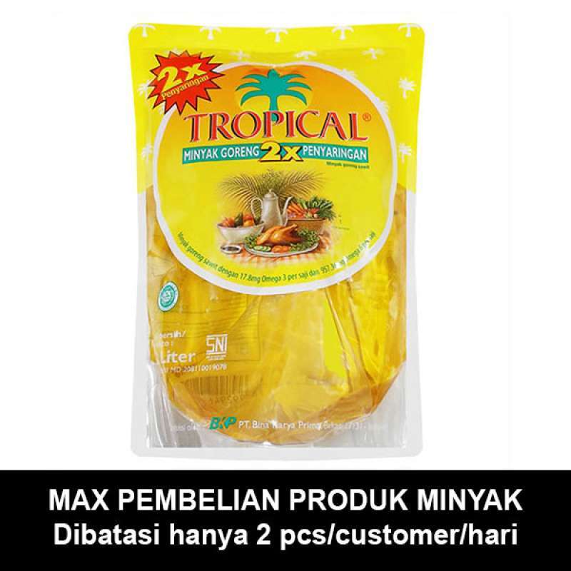 Jual Tropical 2X Penyaringan Reffil 2 Liter di Seller Foodmart Pasar ...