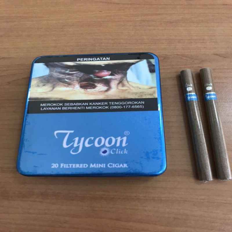 Jual Tycoon Cigarillos Menthol Mint Mini Tin 20 batang Cerutu Kecil di ...