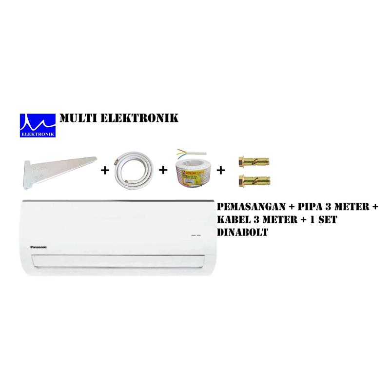 Jual Panasonic CS YN12WKJ AC Split Standard [1.5 PK] + Pemasangan ...