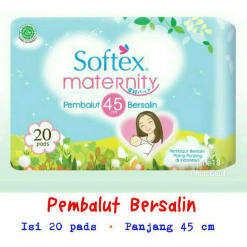 Jual Softex Maternity Pembalut Bersalin isi 20 pads di Seller Toko ...