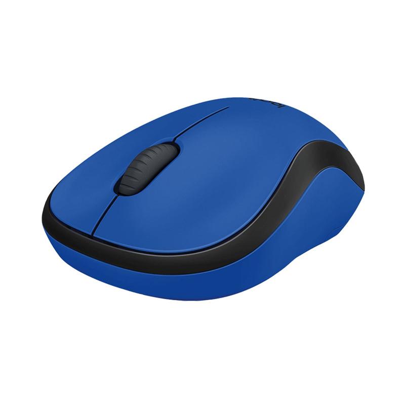 Jual Logitech M221 Silent Wireless Mouse - Biru di Seller PT. IS ...