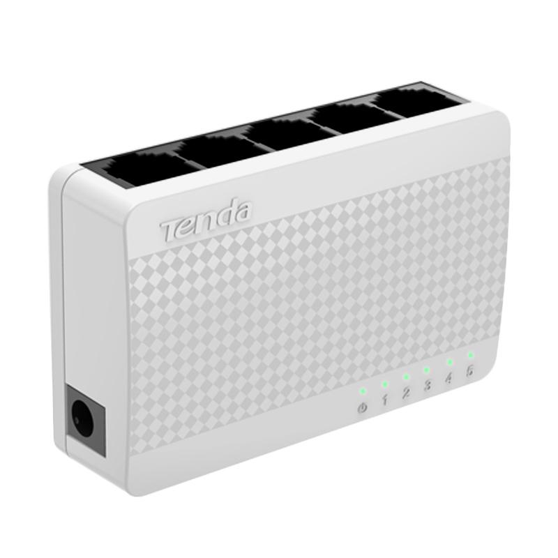 Jual Tenda S105 Fast Ethernet Switch - White [5 Ports] Di Seller Golden ...
