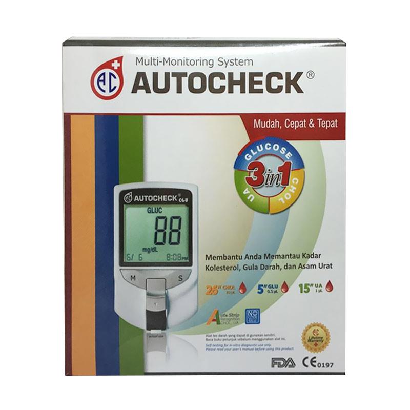 Jual Autocheck Gcu 3 In 1 Alat Tes Darah Multicheck Di Seller Onemed ...
