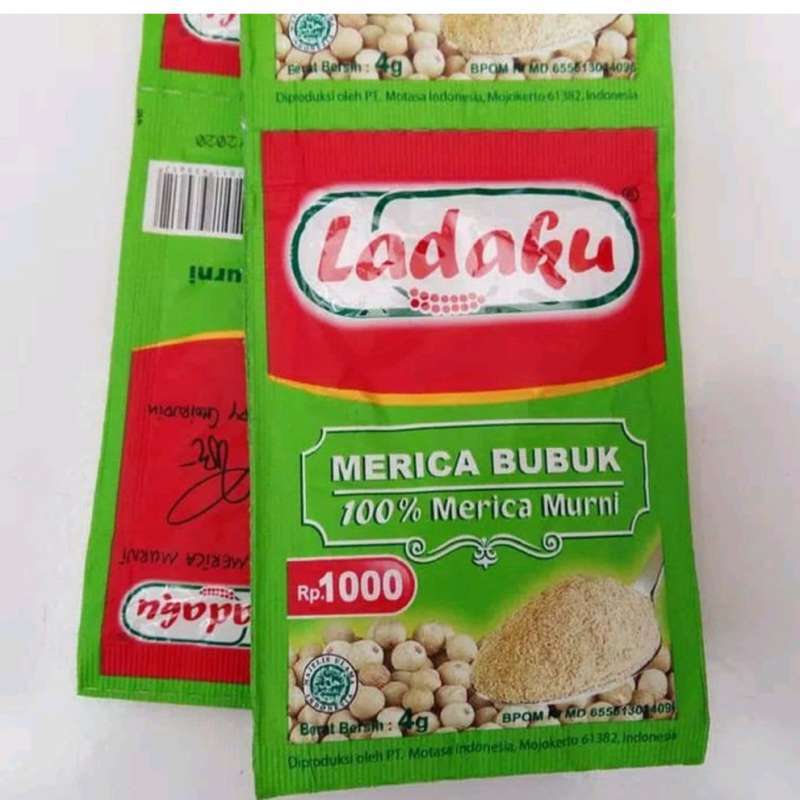 Jual LADAKU MERICA BUBUK 4GR [6Sachet] Halal di Seller Lotus_Jaya ...