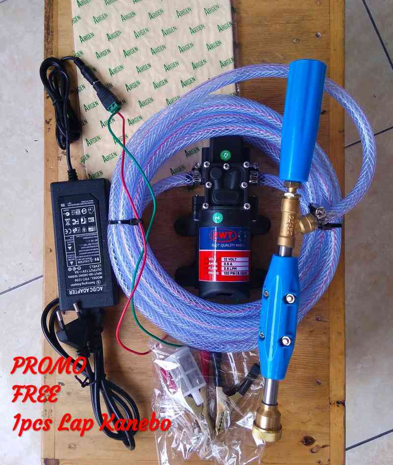 Jual Pompa Air DC 12V Paket Lengkap - Pompa Air DC Set -Mesin Cuci AC ...