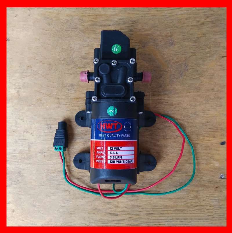Jual Pompa Air DC 12V Paket Lengkap - Pompa Air DC Set -Mesin Cuci AC ...