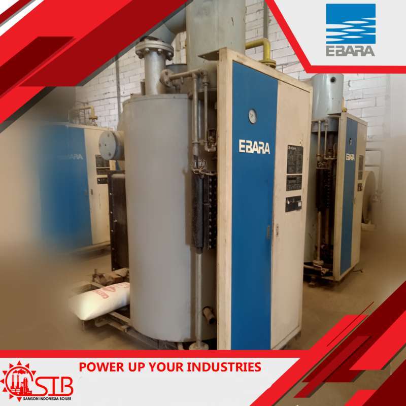 Jual Ebara Steam Boiler Ex Japan 750 Kg Bahan Bakar Gas Di Seller ...