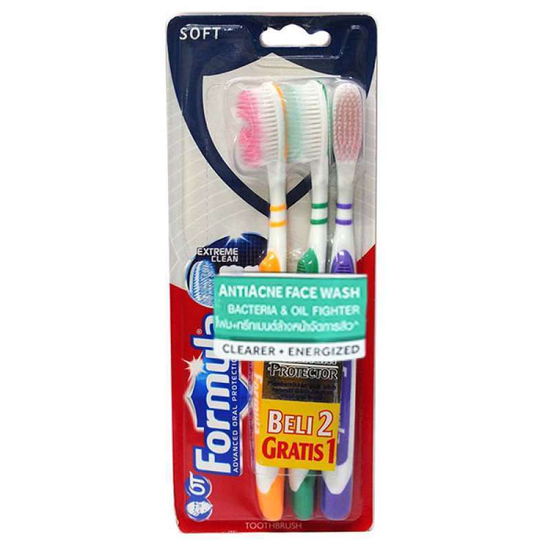 Jual Formula Tooth Brush Platinum Extreme Clean Pack di Seller ...