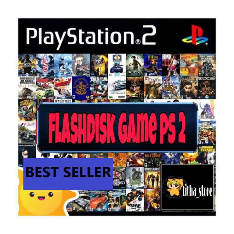 Jual Game Ps 2/flashdisk Game Ps2 Sandisk Cruzer Blade Original 32gb ...