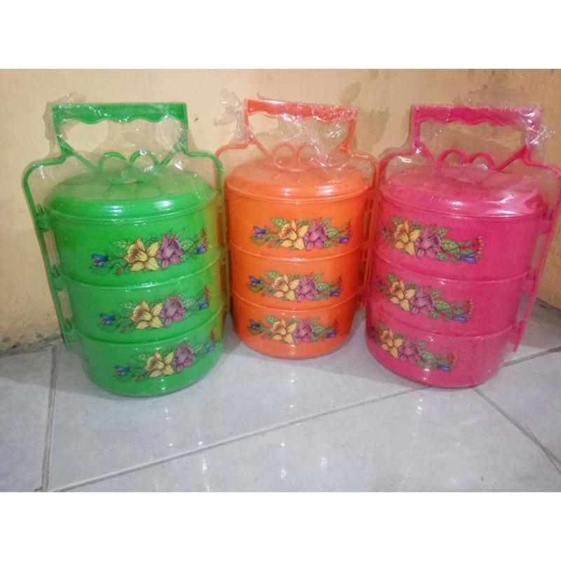 Jual Rantang Plastik 3 Susun di Seller Allins - Mulyasari, Kab. Cirebon ...