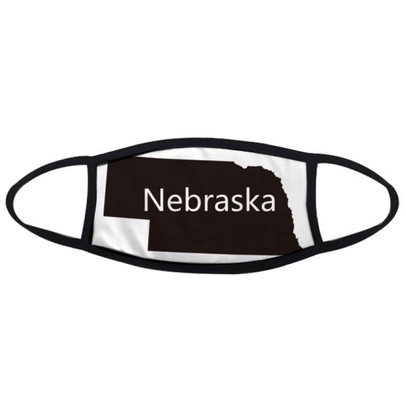 Jual Nebraska America USA Map Outline Head Bukti dingin dan topeng ...