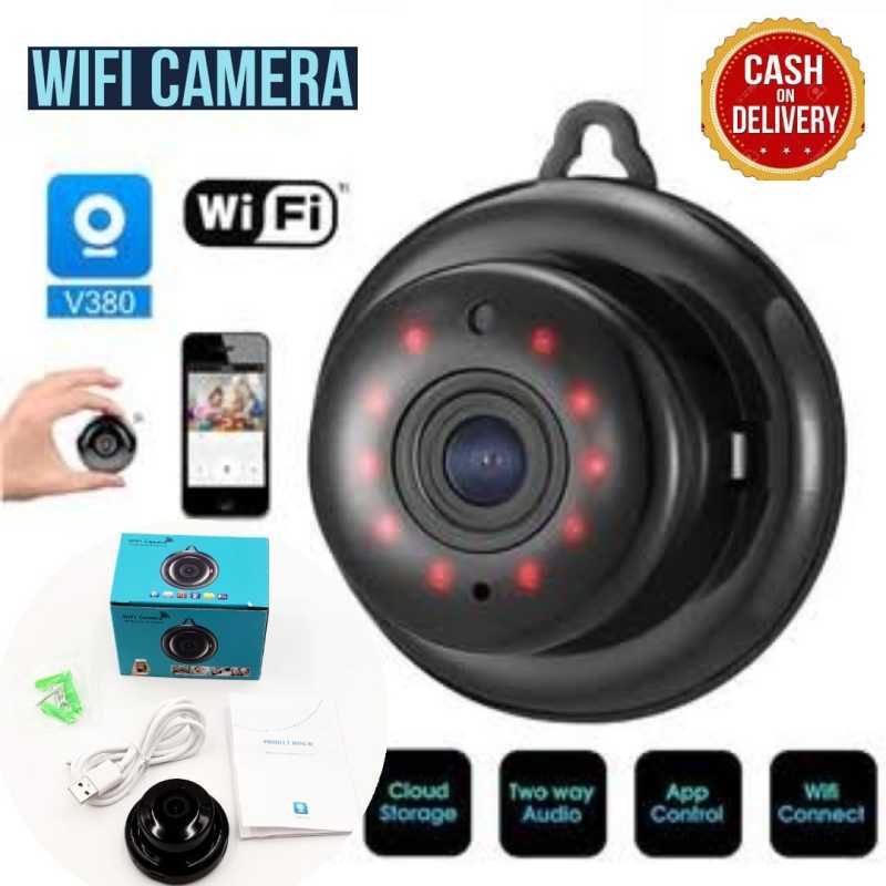 Promo Mini Wifi Camera/ CCTV Mini/ Kamera Pintar/ CCTV Panorama/ CCTV ...
