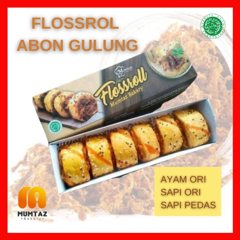 Jual Flossroll Abon Gulung Roti Abon Viral Solo Mumtaz Bakery Di Seller ...