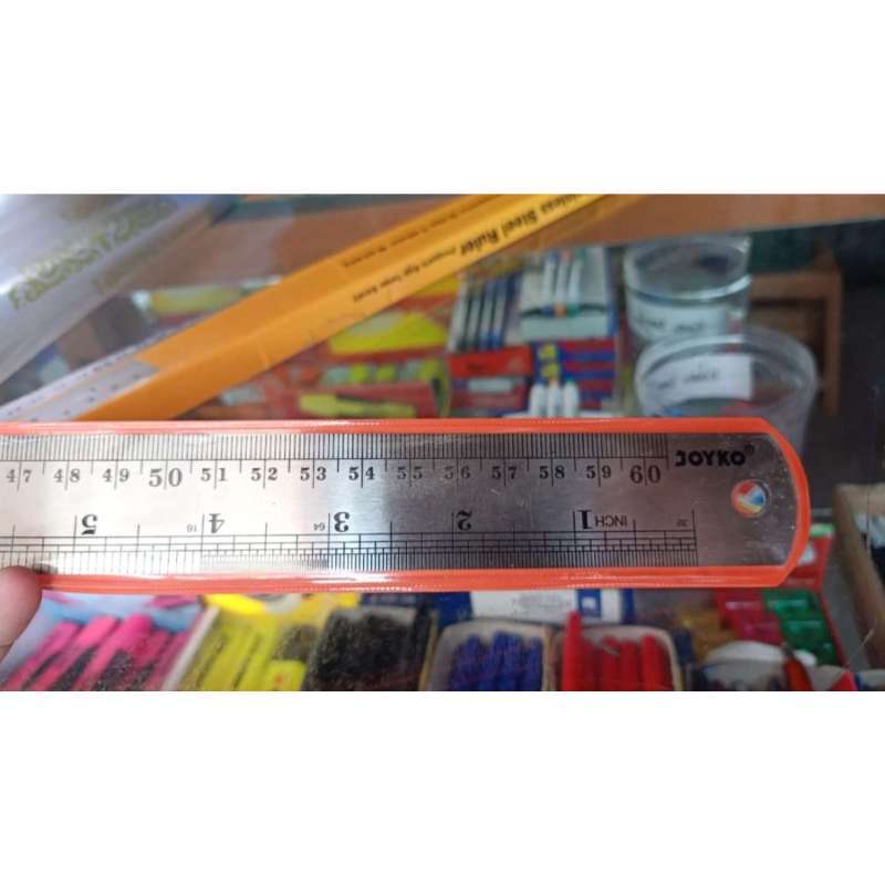 Jual Penggaris Besi 60 Cm Joyko - Stainless Ruler 60 Cm Joyko di Seller ...