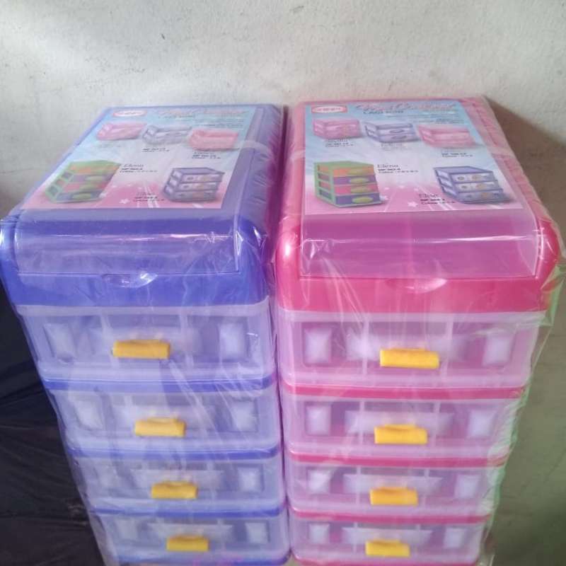 Promo LACI KECIL MINI CONTAINER SUSUN 5 Diskon 62% di Seller Khanza ...