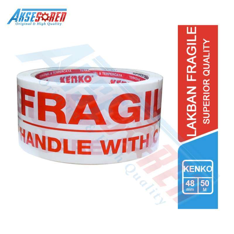 Jual Lakban Fragile Kenko [48 mm/2 inchi] / Solasi Jangan Dibanting ...