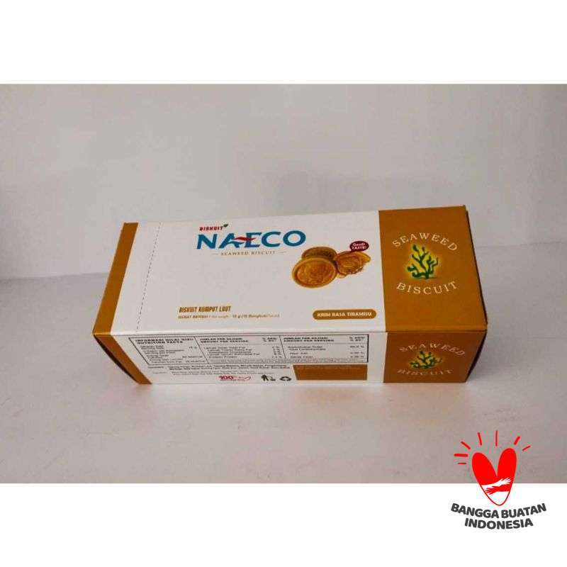 Jual Naeco Biskuit Rumput Laut Rasa Tiramisu Isi 6 Box Di Seller Naeco ...
