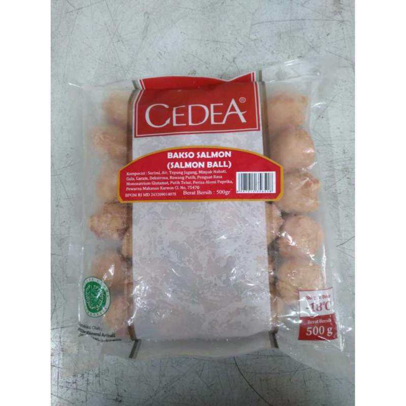 Jual CEDEA SALMON BALL 500G di Seller Generalfoodnfrozen - Babakan Asih ...