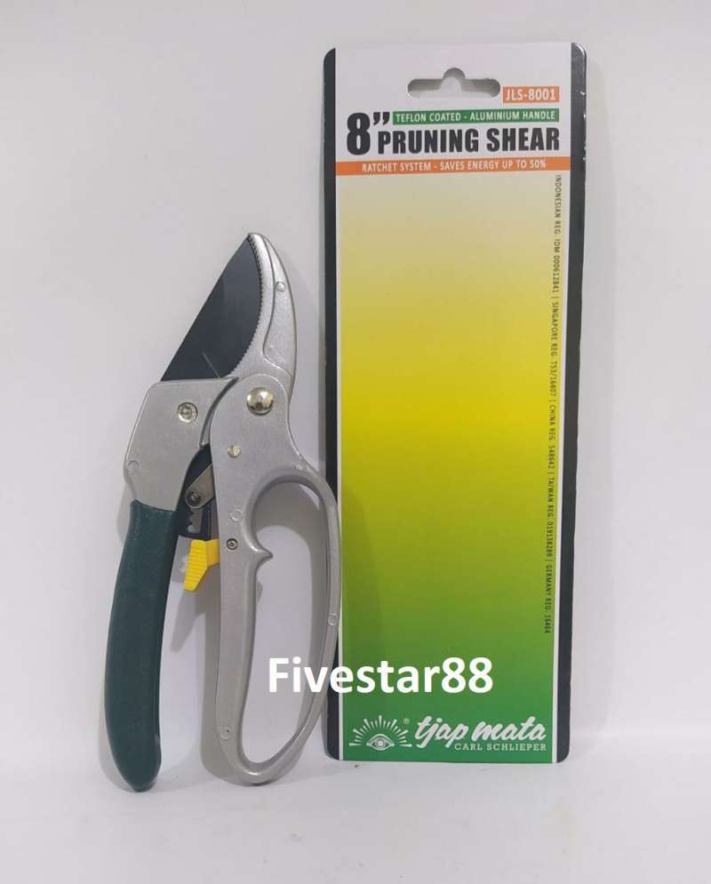 Jual Gunting Dahan Rachet Tjap Mata Gunting Dahan 8inch Gunting Kebun ...