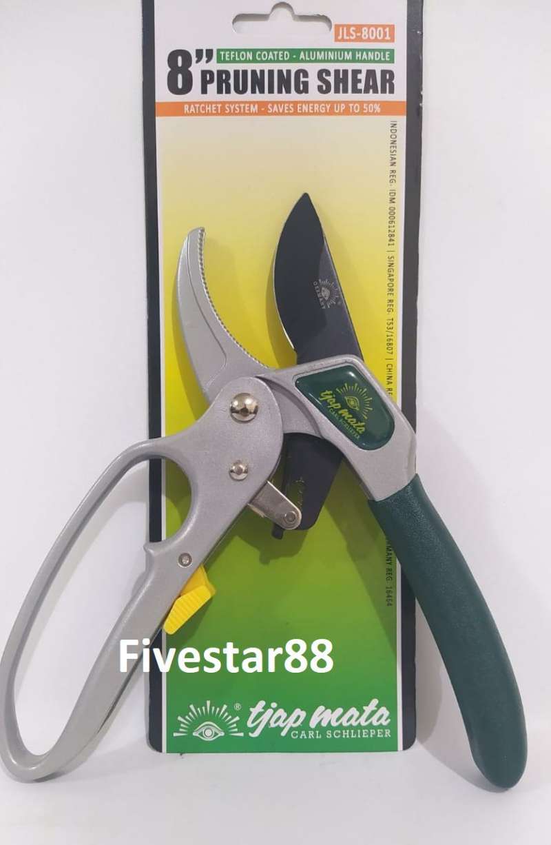 Jual Gunting Dahan Rachet Tjap Mata Gunting Dahan 8inch Gunting Kebun ...