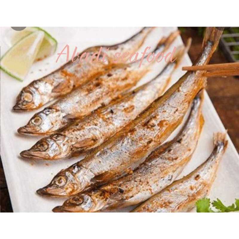 Jual shisamo fish capelin frozen kemasan 150~170 gram di Seller Abadi ...