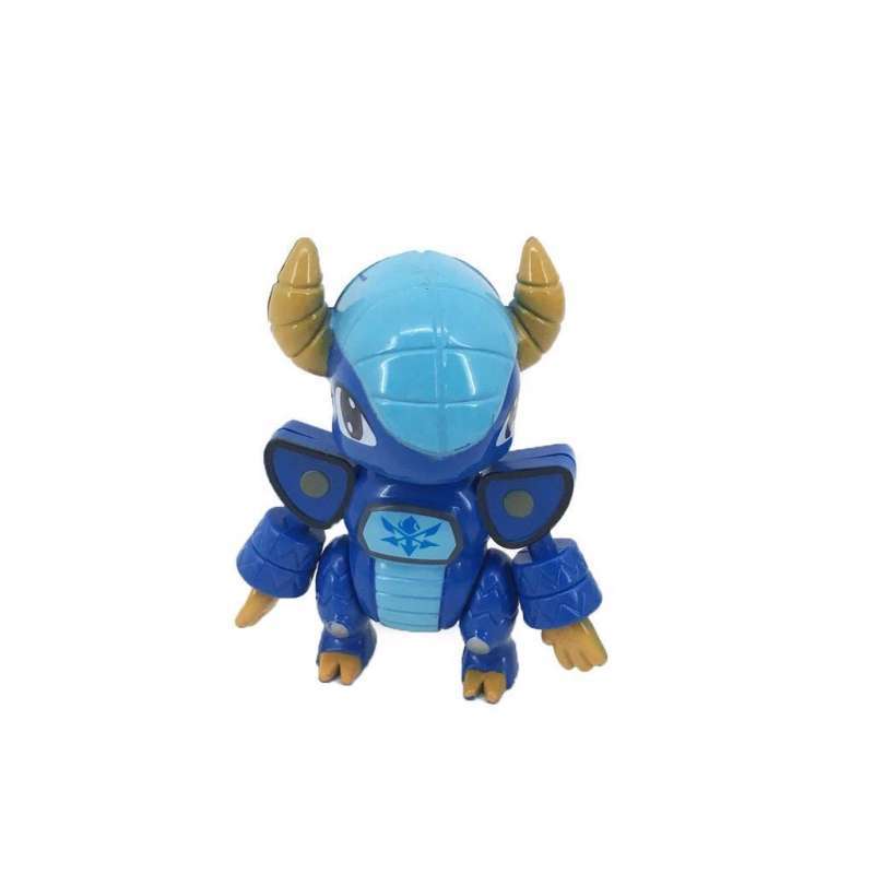 Jual Mainan Figur Robot Naga Dragon Warrior Mini 3 Model Merah Biru ...