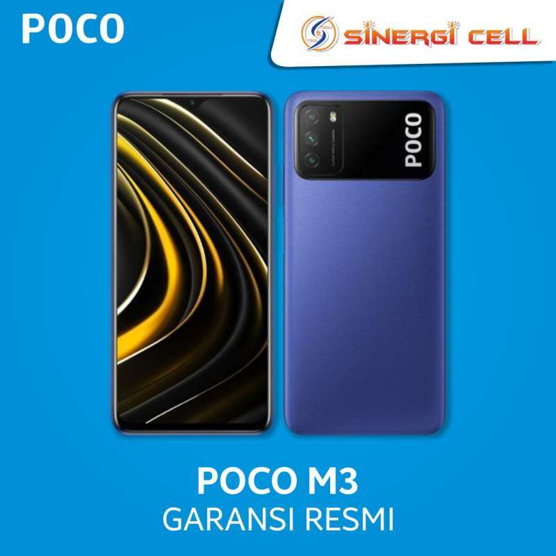 Jual Xiaomi Poco M3 Smartphone [6GB-128GB] - Cool Blue di Seller ...
