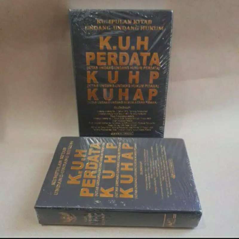 Promo KUMPULAN KITAB UNDANG-UNDANG KUH PERDATA KUHP KUHAP Diskon 20% di ...