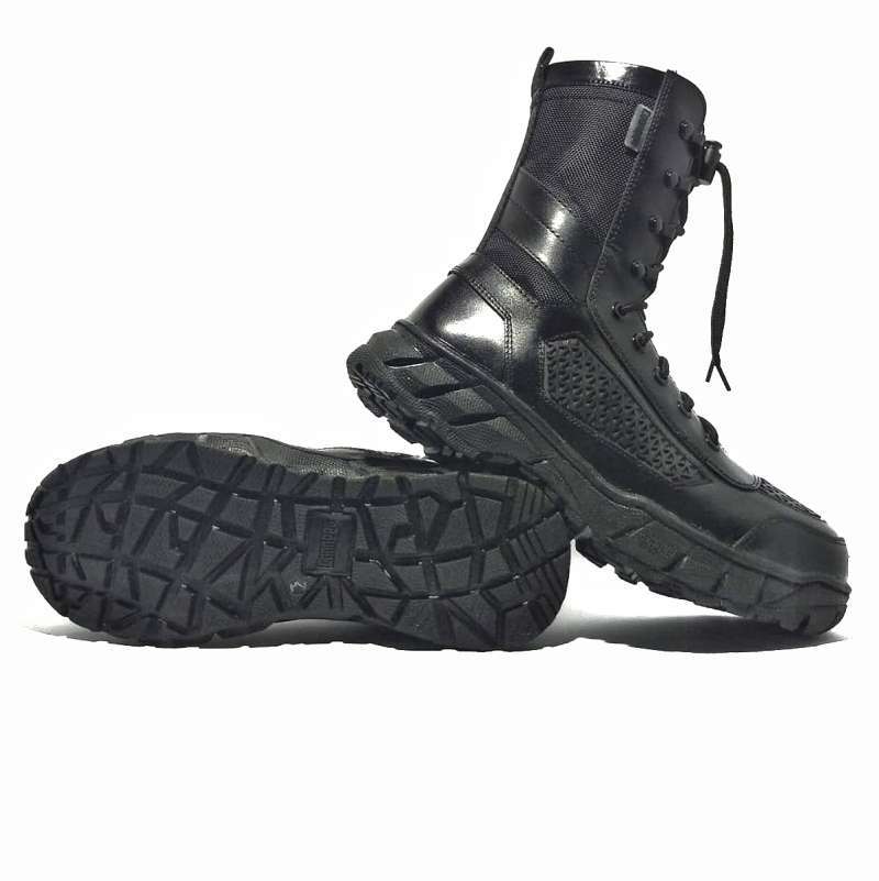 Jual Sepatu Pdl Tni Polri Pria Kulit Asli Ukuran 39 - 43 Safety Shoes ...
