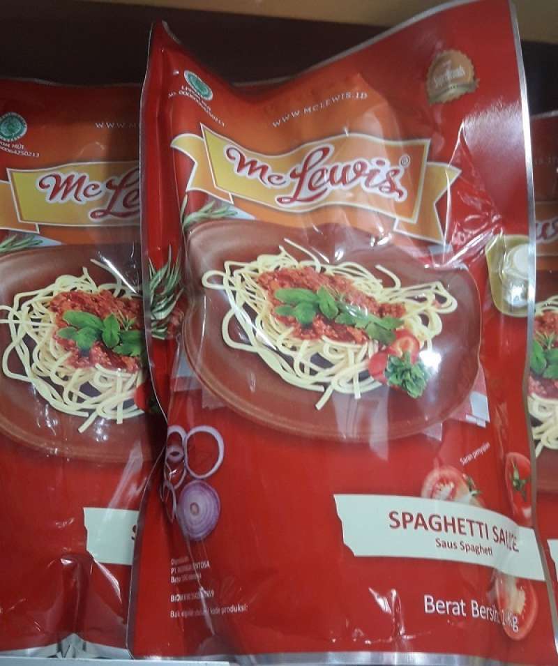 Jual Saus Spaghetti MC LEWIS Spaghetti Bolognese Sauce 1Kg di Seller ...