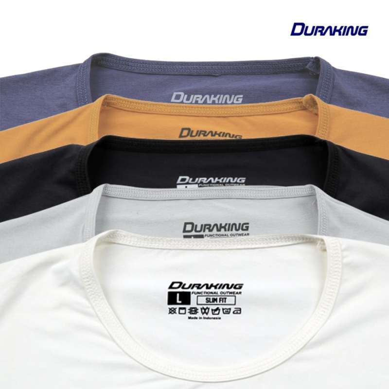 Promo Duraking Kaos Curve Tee Shortsleeve - XXL Yellow Mustard Diskon ...