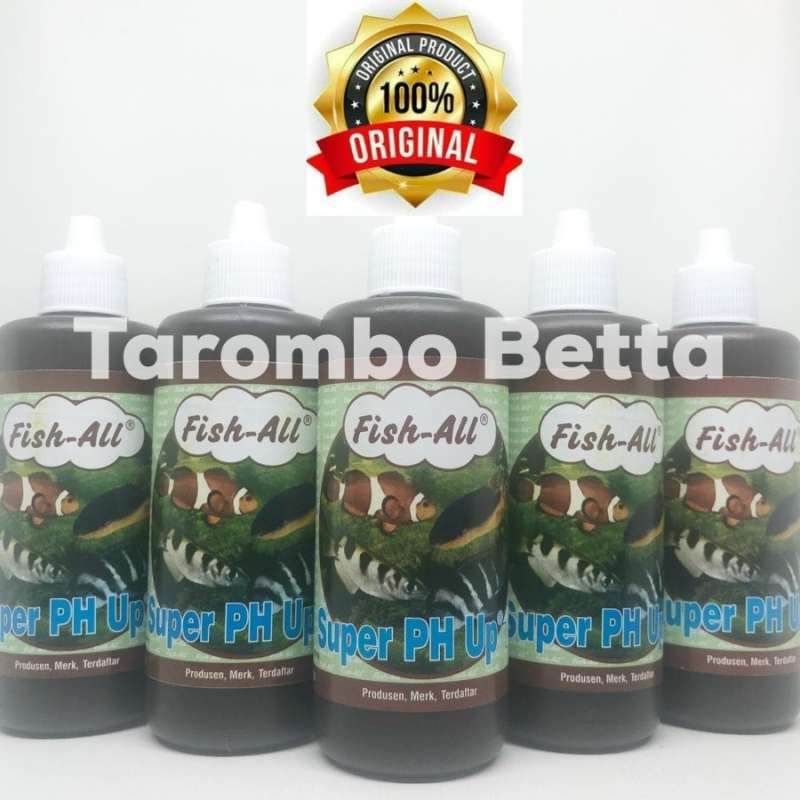 Promo Fish All Super PH UP - Menaikan PH Air Aquarium Kolam Ikan 100 ml ...