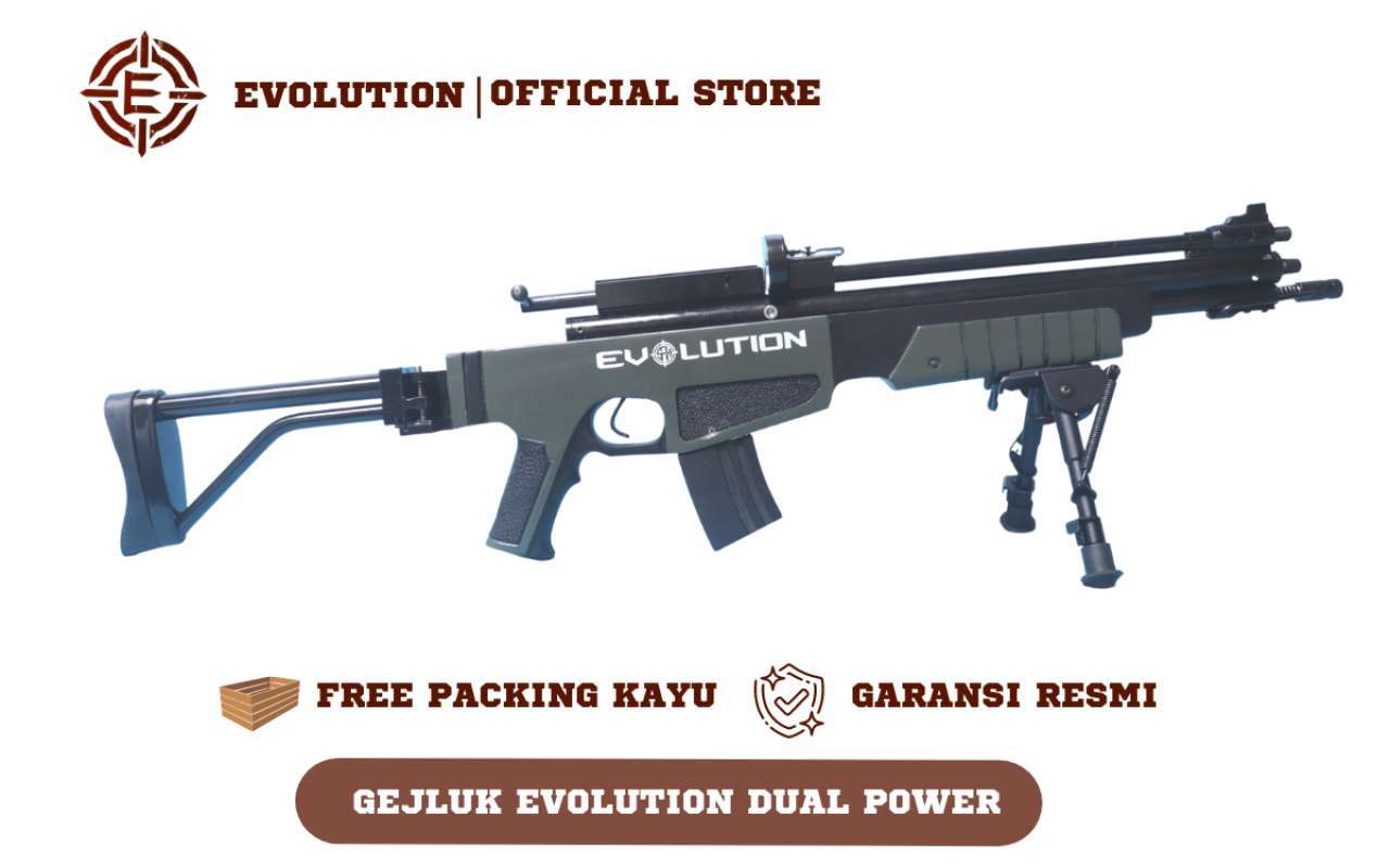 Promo SENAPAN ANGIN GEJLUK EVOLUTION 25/40 MAGAZINE Diskon 6% di Seller ...