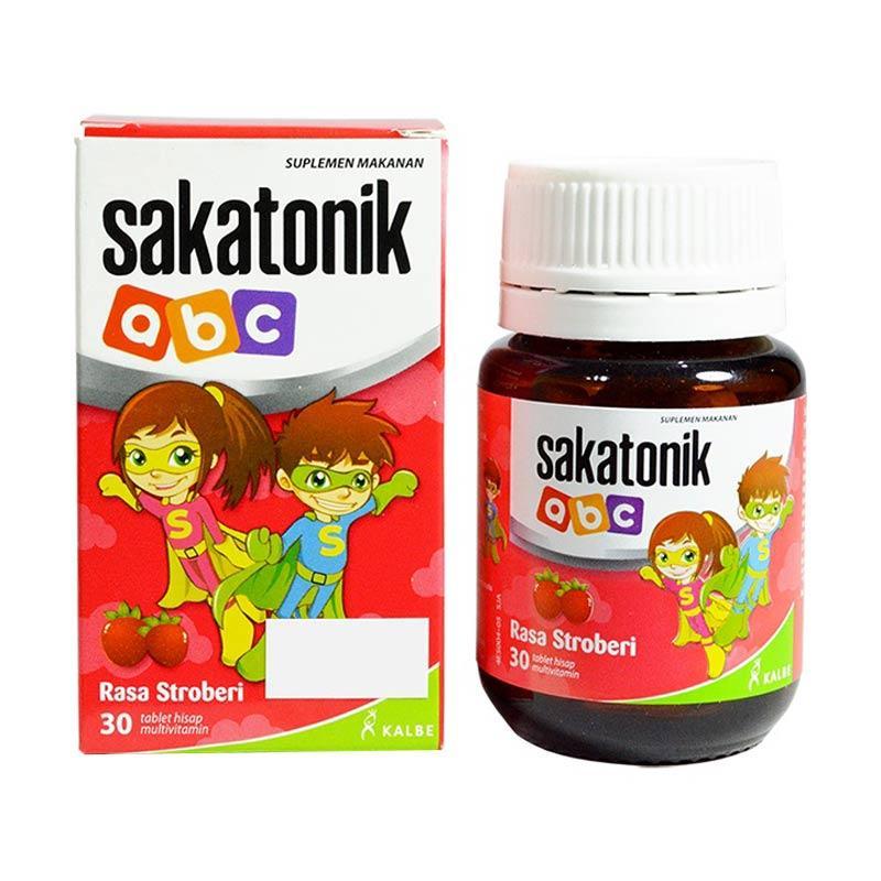 Jual Sakatonik ABC Strawberry Multivitamin Anak di Seller G-Mart ...