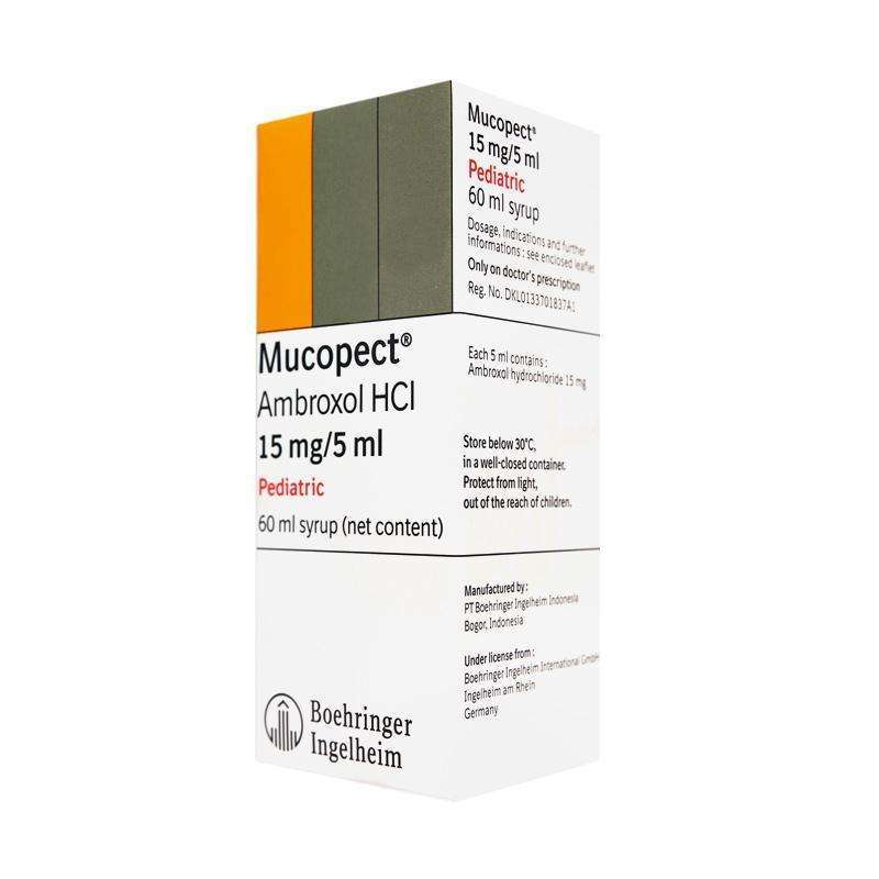Jual Mucopect Sirup Obat Kesehatan Pediatric [15 Mg/ 5 mL-60 mL] di ...