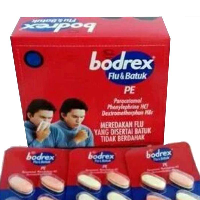 Jual BODREX Flu & Batuk PE Obat Kesehatan [25 Strip/ Box] di Seller ...