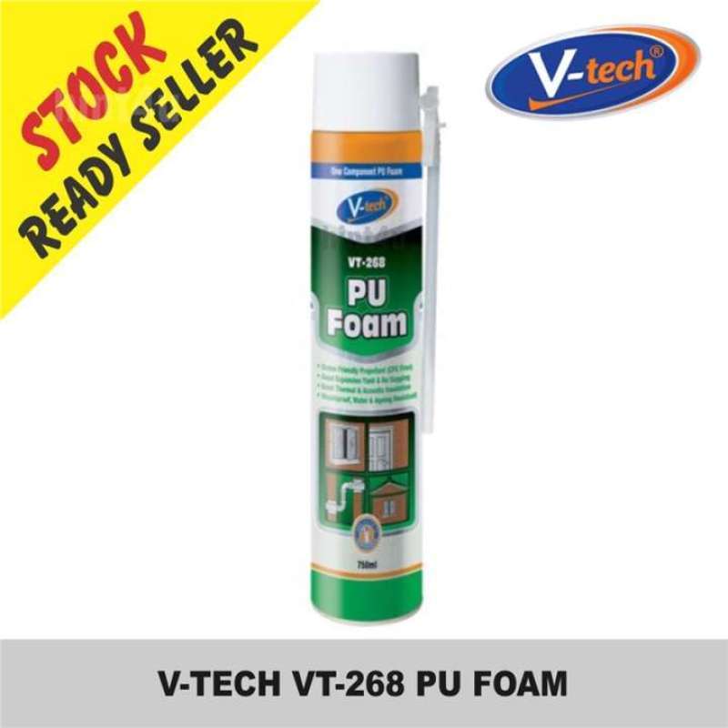 Jual V TECH FOAM 750ml VTech Polyurethane (PU) Sealant Foam V-Tech 750 ...