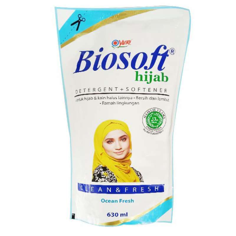 Jual Biosoft Hijab Det And Softener Ocean Fresh Ref 630 Ml Di Seller Hyfresh Bekasi - Harapan ...
