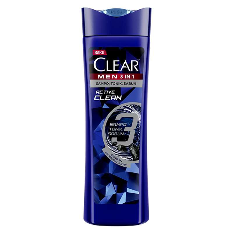 Jual CLEAR MAN 3IN1 ACTIVE CLEAN BTL 160ML di Seller Hyfresh Bangkalan ...