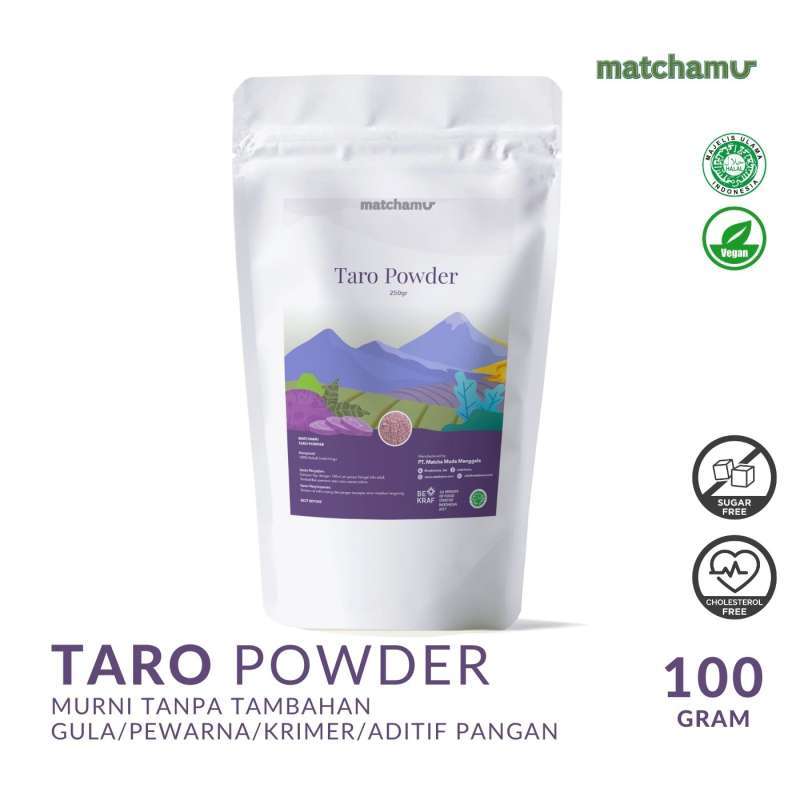 Jual Taro Powder 100gr di Seller Matchamu - Bangunjiwo, Kab. Bantul ...