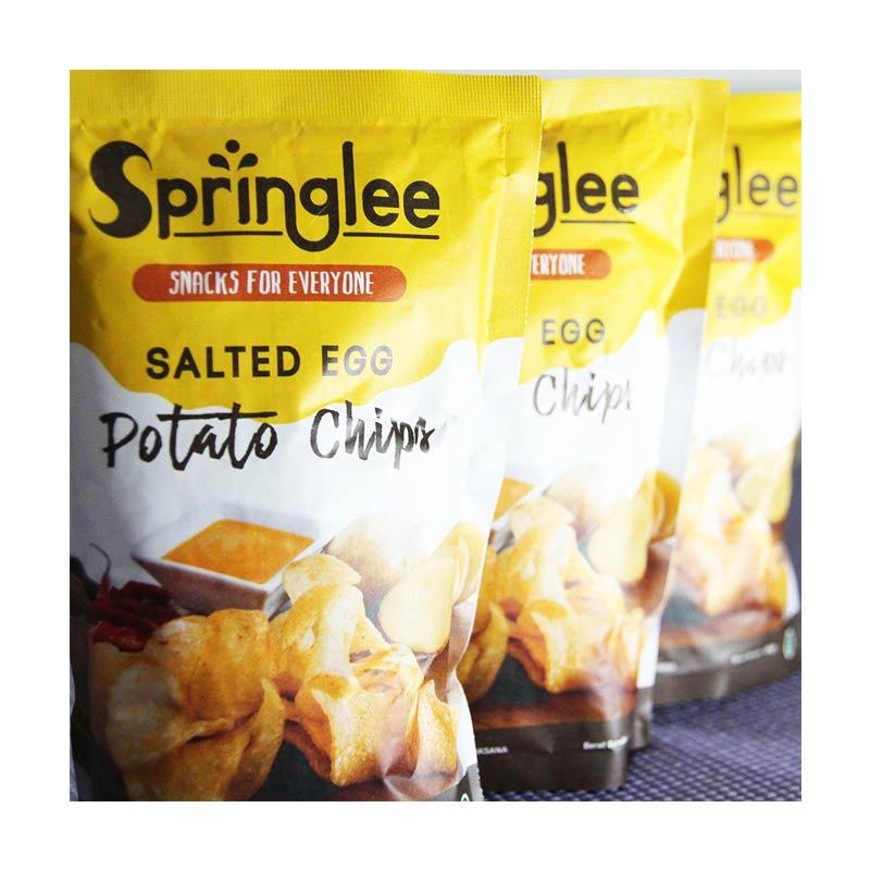 Jual Springlee Salted Egg Potato Chips Keripik Di Seller Goodsnack ...