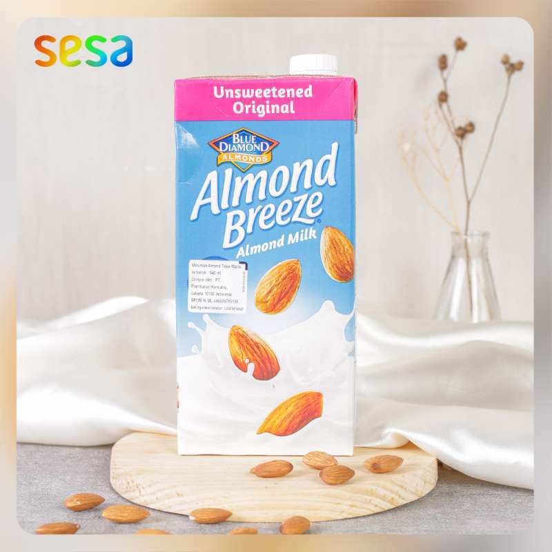 Jual Blue Diamond Almond Breeze Milk Unsweetened Original 946 ml di Seller Sesa Official Store ...