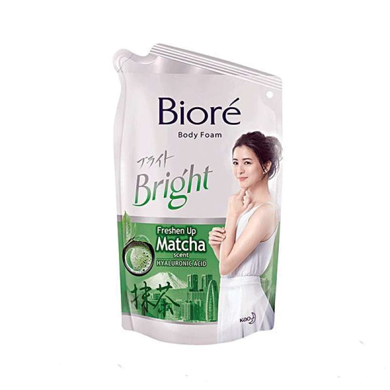 Promo BIORE BODY FOAM BRIGHT FRESHEN UP MATCHA POUCH 450 ML Diskon 13% ...