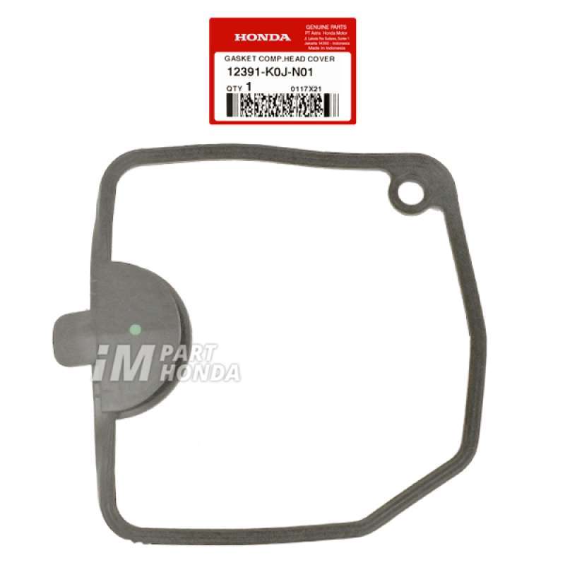 Jual AHM 12391-K0J-N01 Seal Karet Gasket Cylinder Head Cover Genio Beat LED K1A Scoopy eSP K2F ...