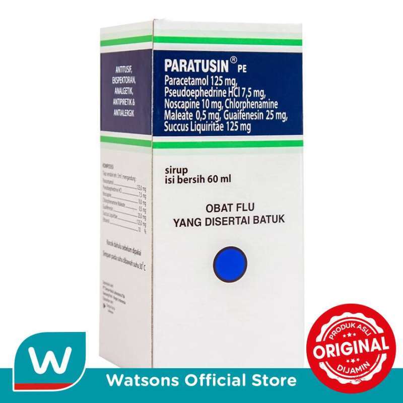 Jual Paratusin Syrup 60ml di Seller WATSONS - WAREHOUSE WATSONS | Blibli