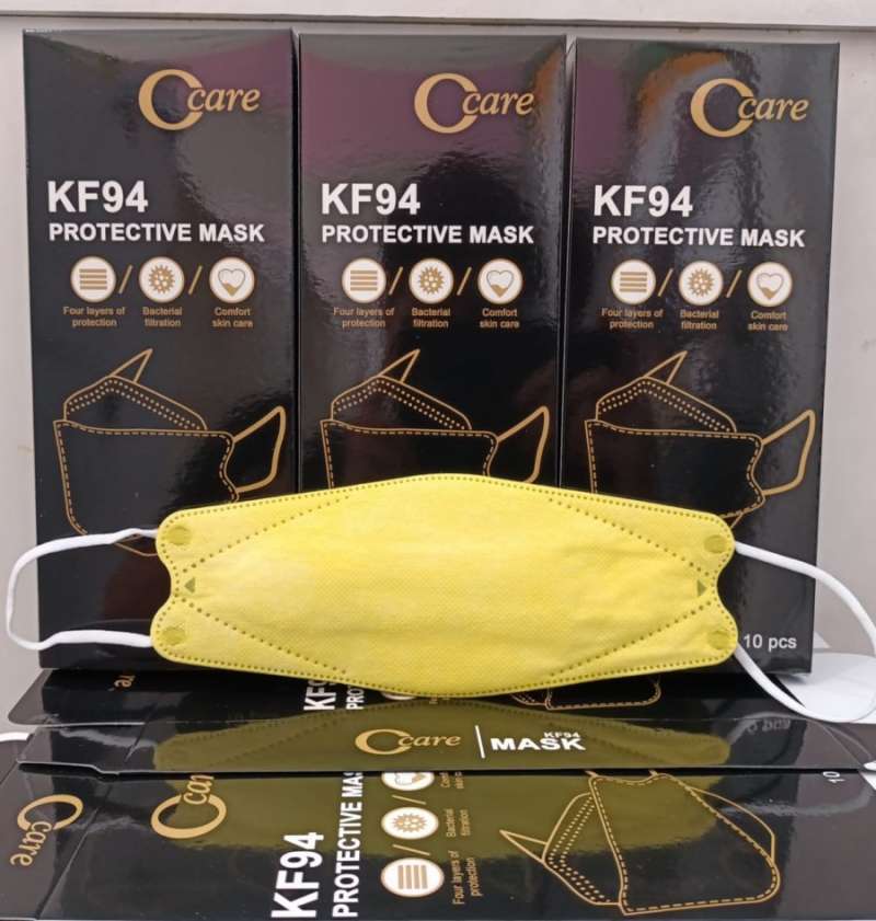 Masker Kf94 Warna Kuning Lengkap Harga Terbaru Maret 2024 | Blibli