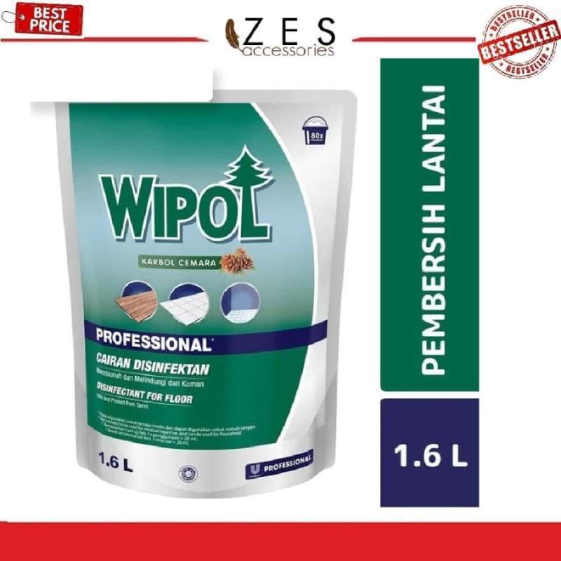 Jual Wipol Professional Classic Pine 1.6 Liter Wipol Cemara ...