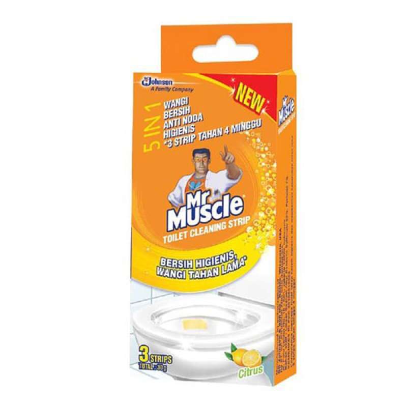 Jual MR. MUSCLE TOILET CLEANING STRIP CITRUS 30g di Seller Hypermart ...
